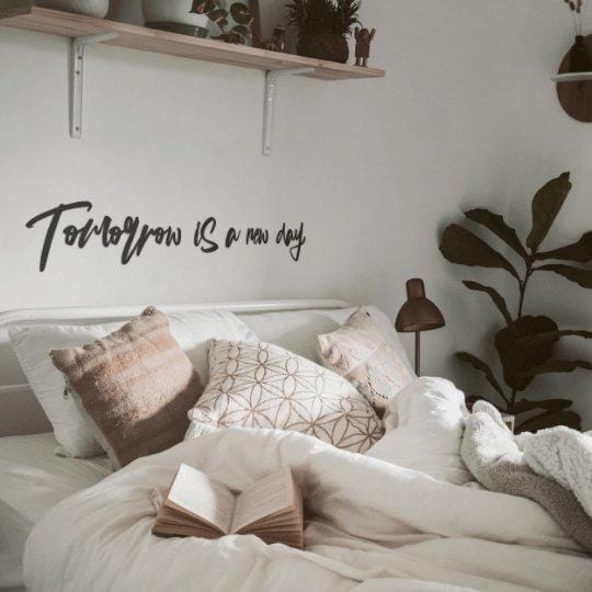 Tomorrow Is a New Day - Metal Wall Art | Northshire Wall Art