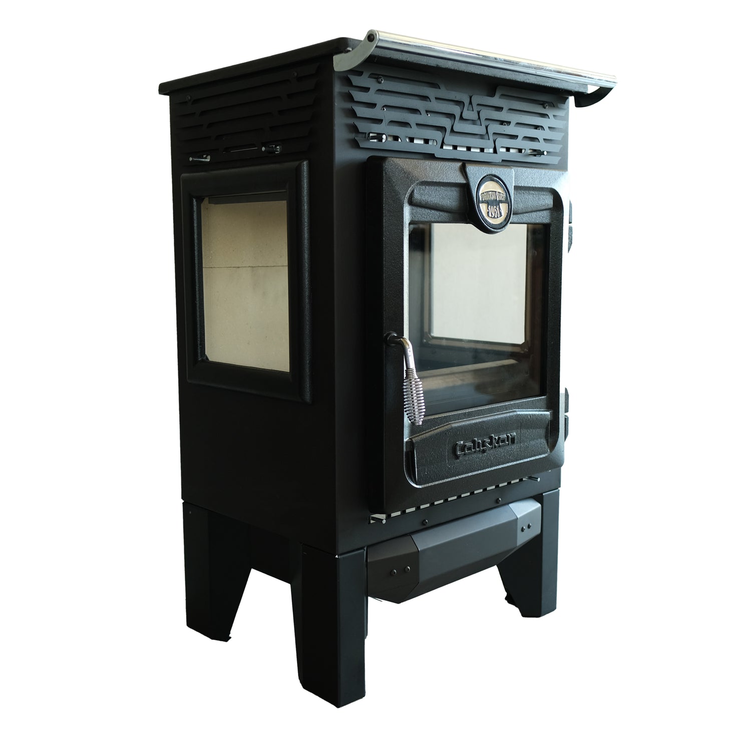 Indoor Multifunctional Wood Burning Iron Stove, Overtop Cooking Stove ...