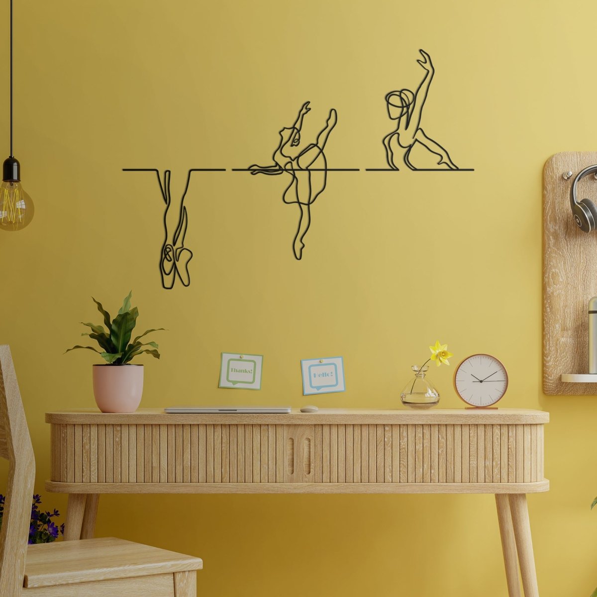 Ballerina Metal Set - Metal Wall Art | Northshire Wall Art