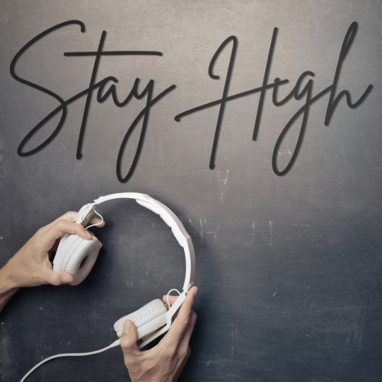 Stay High - Metal Wall Art | Northshire Wall Art