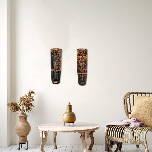 Vodou - Wooden Wall Mask | Northshire Wall Art