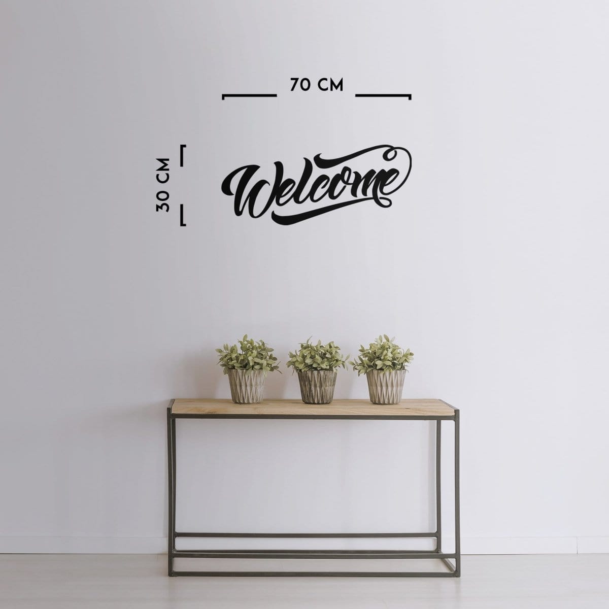 Welcome - Metal Wall Art | Northshire Wall Art