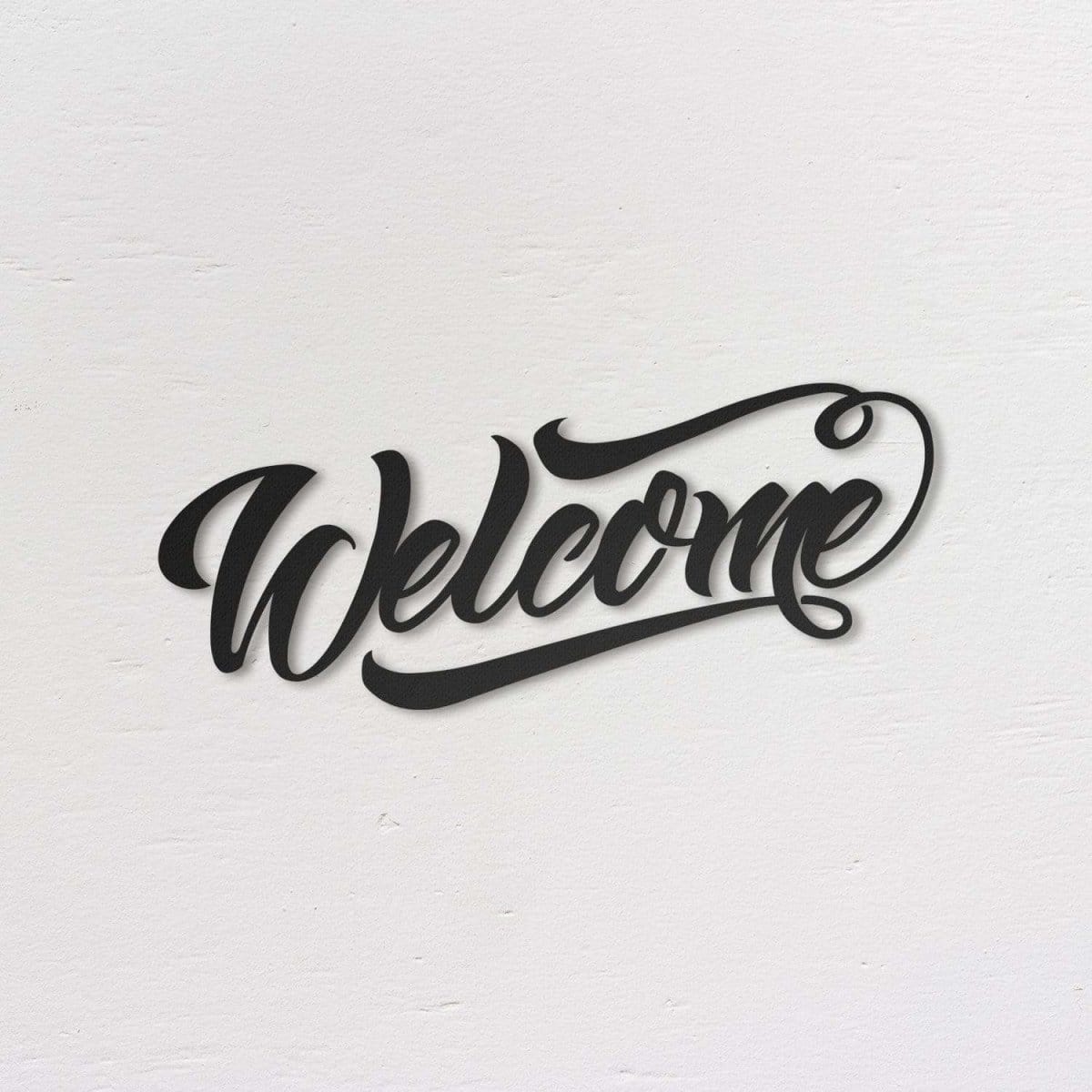 Welcome - Metal Wall Art | Northshire Wall Art